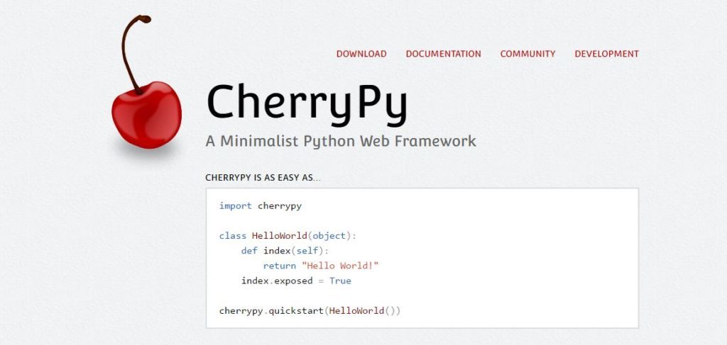 CherryPy in 2022 - Reviews, Features, Pricing, Comparison - PAT RESEARCH: B2B Reviews, Buying ...