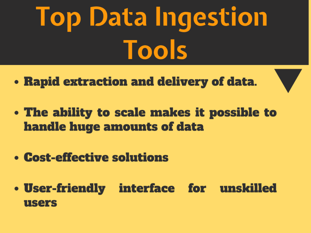 Top 18 Data Ingestion Tools in 2024 - Reviews, Features, Pricing ... Top 18 Data Ingestion Tools in 2024 - Reviews, Features, Pricing ...