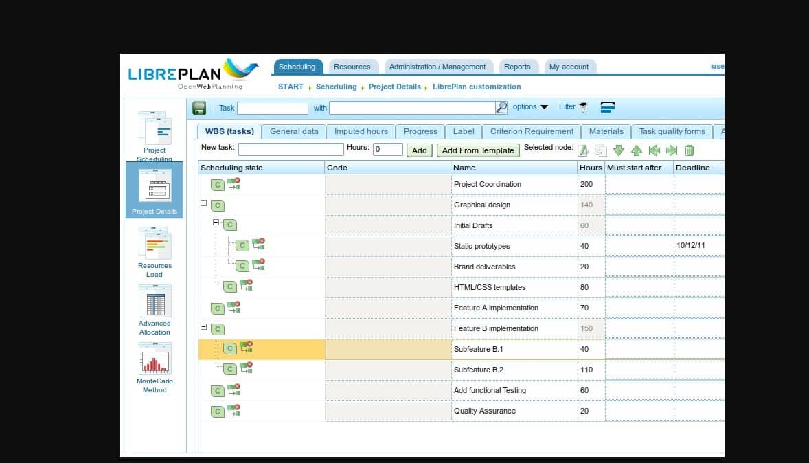 Tasks web Tasks web