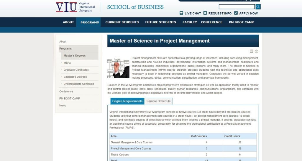 Top 30 Project Management Masters Programs in 2020 in 2020 - Reviews ... Top 30 Project Management Masters Programs in 2020 in 2020 - Reviews ...