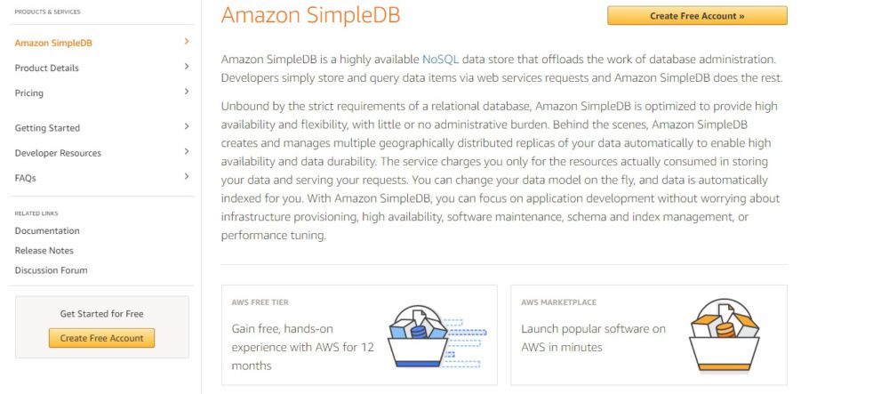 Amazon SimpleDB in 2024 - Reviews, Features, Pricing, Comparison - PAT RESEARCH: B2B Reviews ...