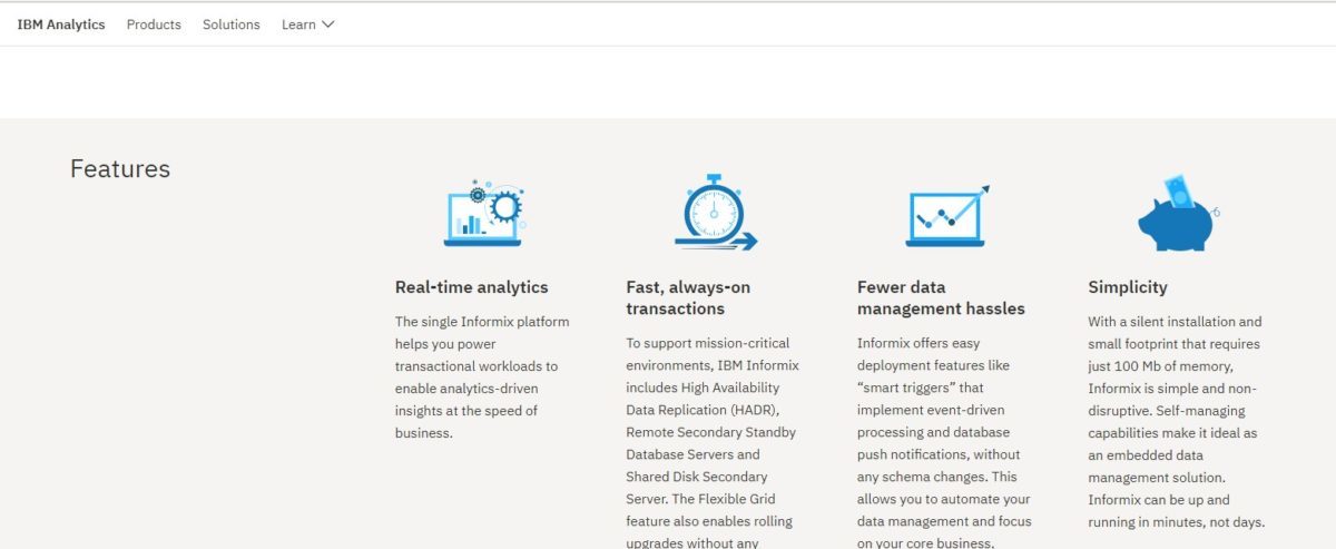 Ibm Informix In 2022 Reviews Features Pricing Comparison Pat Research B2b Reviews